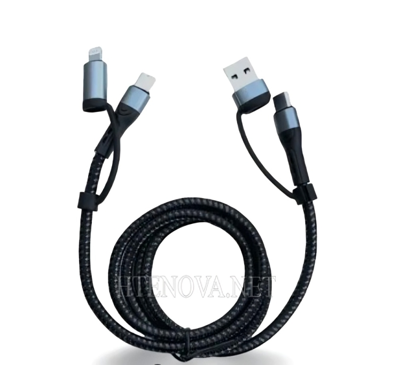 [DCU3S9-5] Multi Cable 4 IN 1 Reshurk RE-010 | Hamza Traders